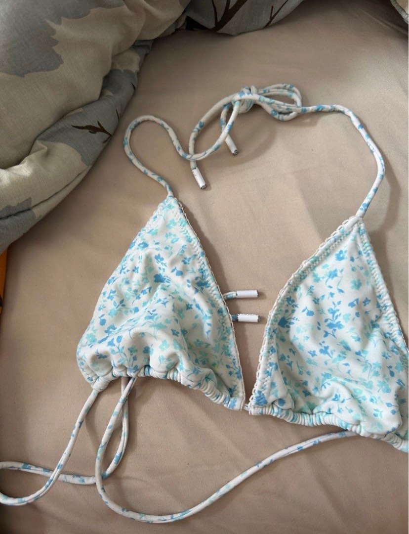 Blackbough Tea Time Triangle Top, Women's Fashion, Swimwear, Bikinis ...