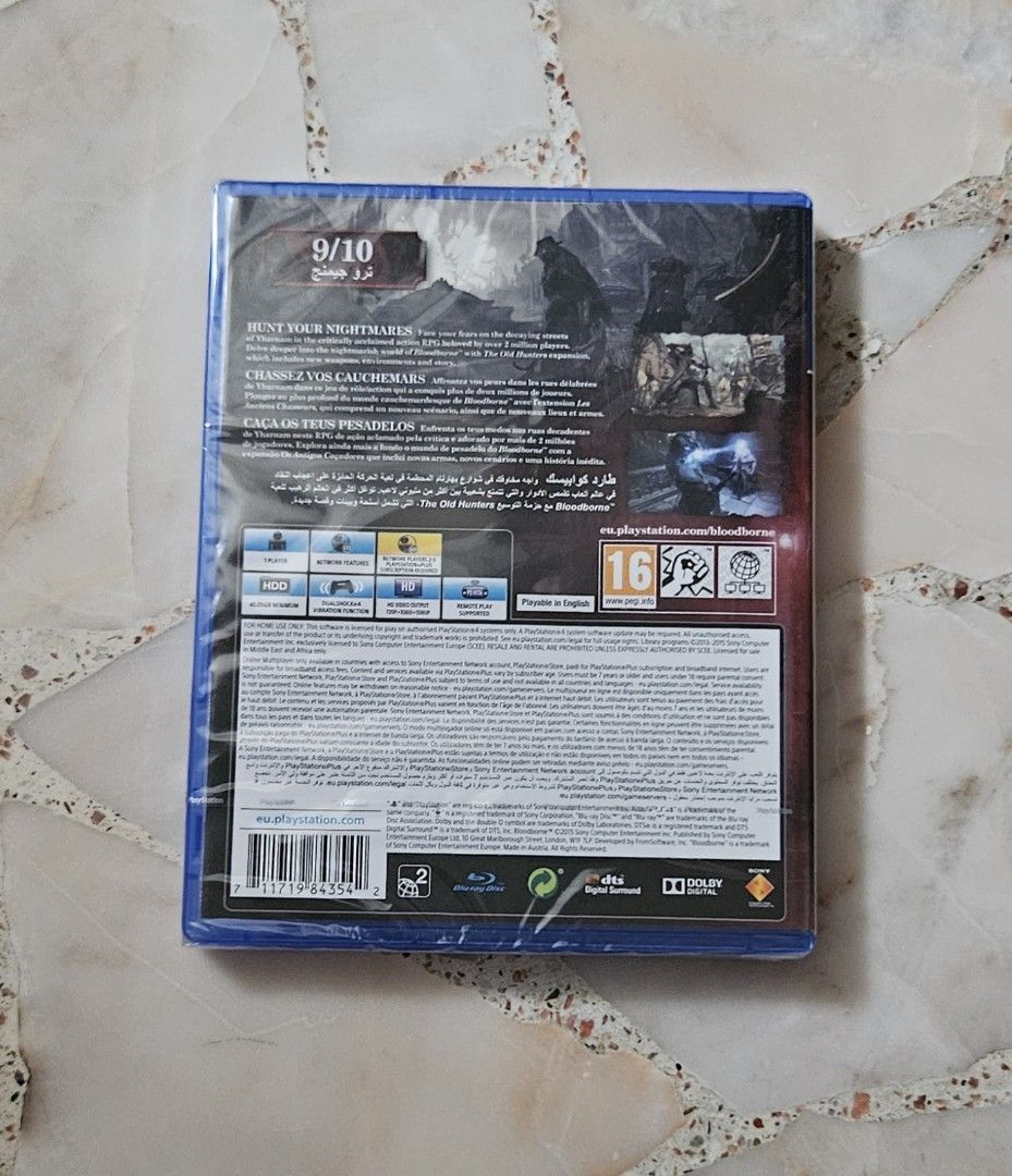 Bloodborne Game of the Year GOTY Edition with DLC in disc PS4 PS5 ...