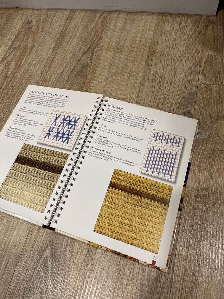 Book on Guide to Canvaswork, Hobbies & Toys, Books & Magazines, Fiction ...