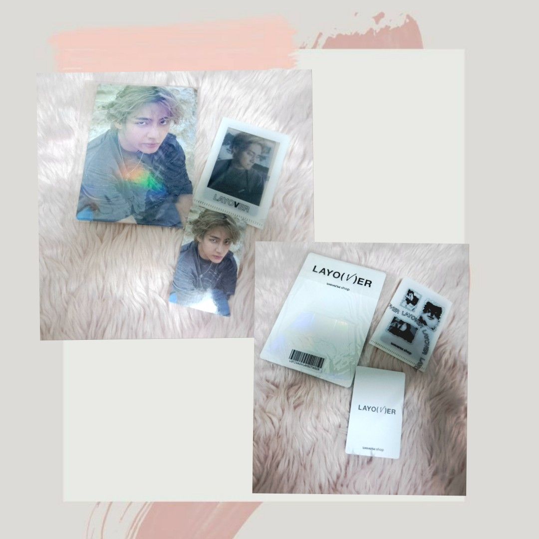 BTS V Layover POB Set, Hobbies & Toys, Memorabilia & Collectibles, K ...