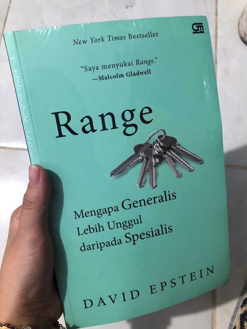 Buku Range - David Epstein - NEW bahasa Indo, Buku & Alat Tulis, Buku ... Buku Range - David Epstein - NEW bahasa Indo, Buku & Alat Tulis, Buku ...
