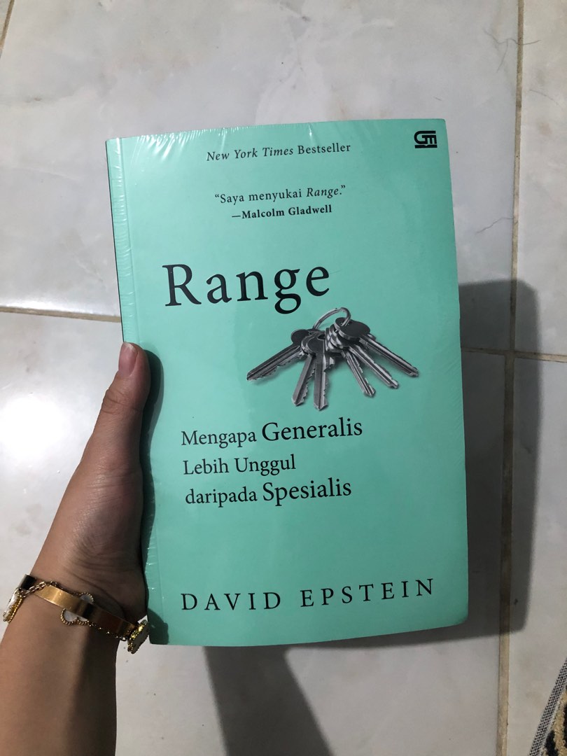 Buku Range - David Epstein - NEW bahasa Indo, Buku & Alat Tulis, Buku ... Buku Range - David Epstein - NEW bahasa Indo, Buku & Alat Tulis, Buku ...