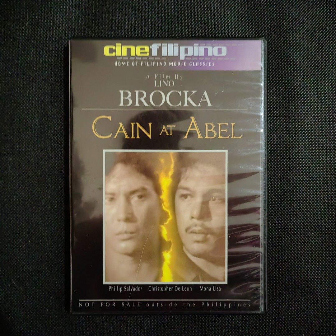 Cain at Abel DVD Philip Salvador, Christopher De Leon Pinoy Tagalog Filipino Movie, Hobbies ...
