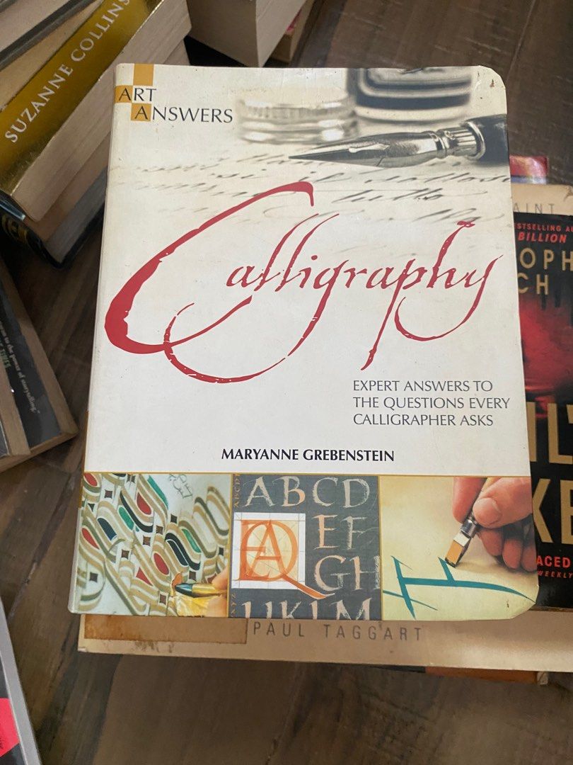Calligraphy book, Hobbies & Toys, Books & Magazines, Textbooks on Carousell