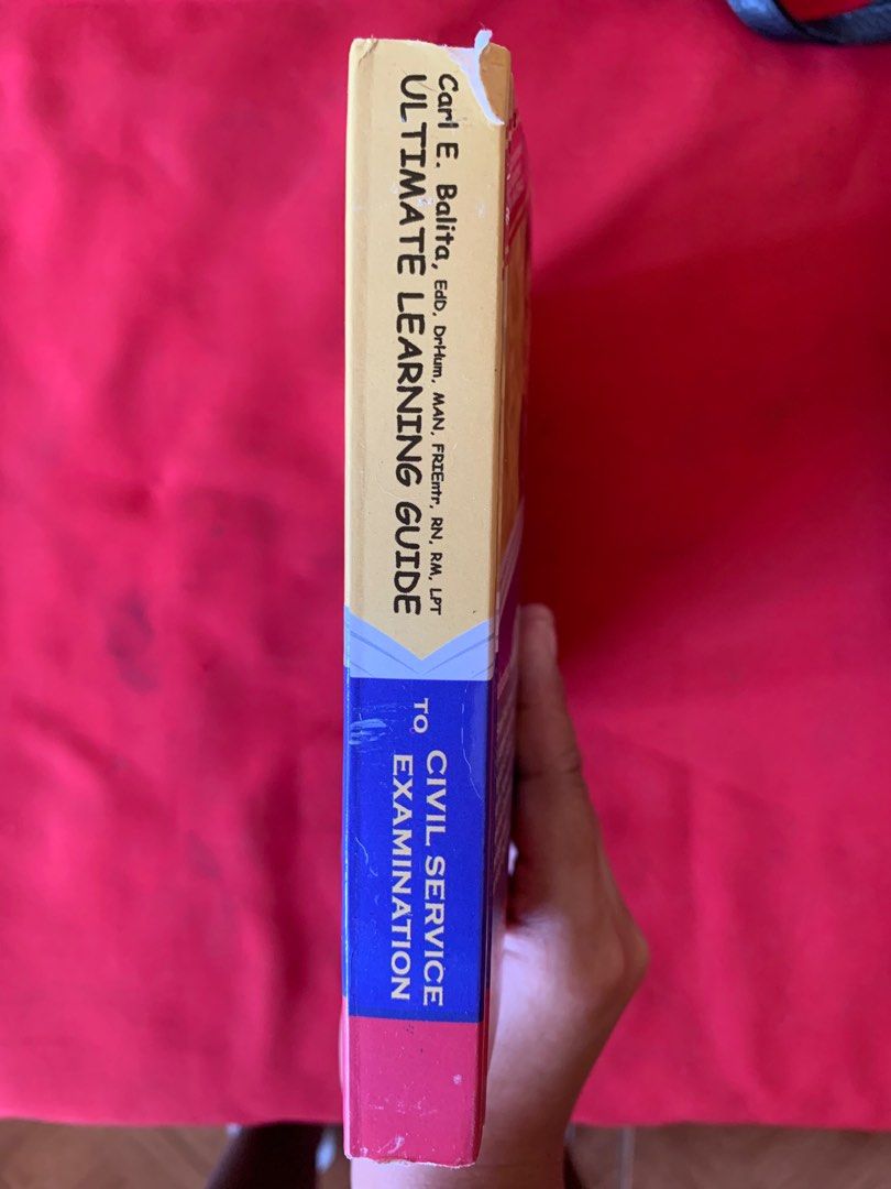 Carl E. Balita reviewer/ultimate learning guide to civil service examination, Hobbies & Toys ...