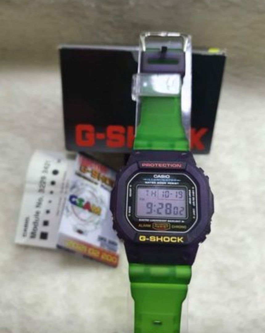 Casio G-Shock DW-5600 BNB Custom Joker, Men's Fashion, Watches ...