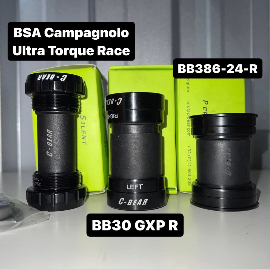 C-Bear bottom brackets BB386 24 R | BB30 GXP R | BSA Campagnolo Ultra ...