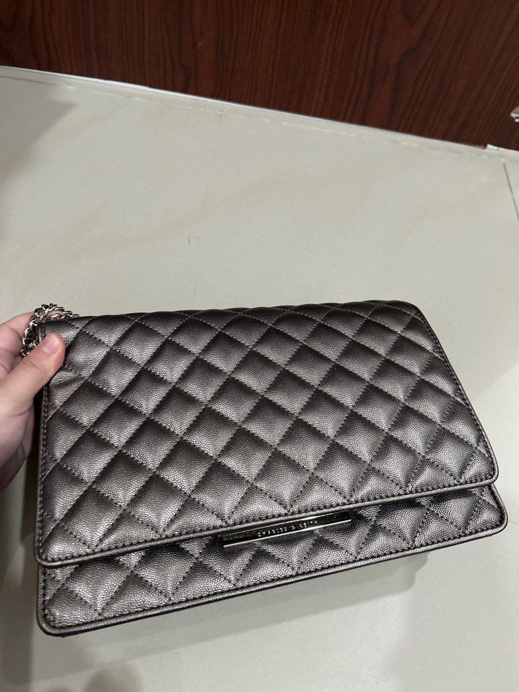 Charles & Keith ORI Lengkap, Fesyen Wanita, Tas & Dompet di Carousell