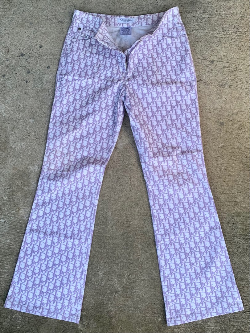 CHRISTIAN DIOR MONOGRAM PANTS, Women's Fashion, Bottoms, Other Bottoms ...