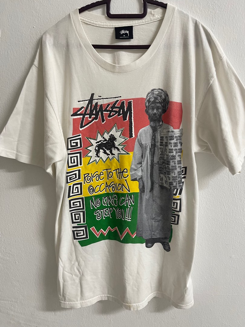 Classic Stussy Rasta Jamaica Reggae Bob Marley Stussy Raise to the ...