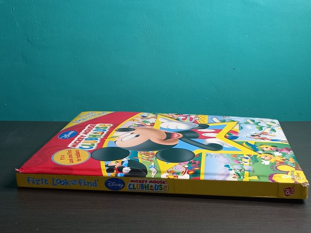 Disney First Look and Find Mickey Mouse Clubhouse Board Book, Hobbies ...