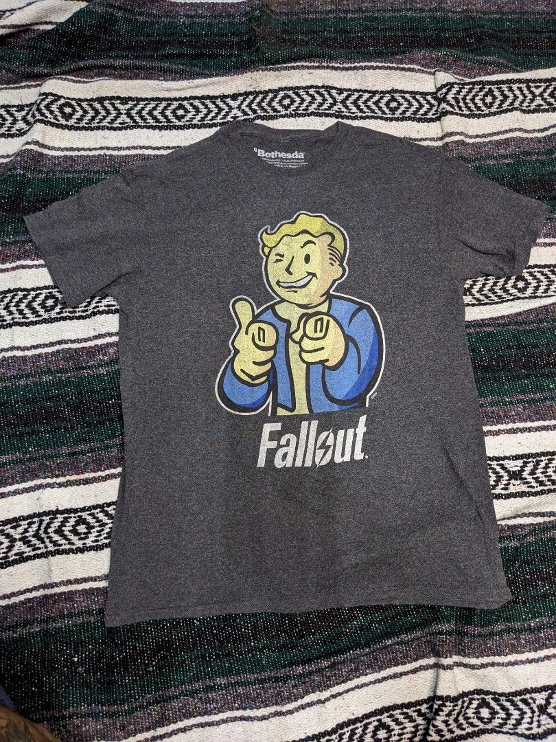 Fallout Game Bethesda, Men's Fashion, Tops & Sets, Tshirts & Polo ...