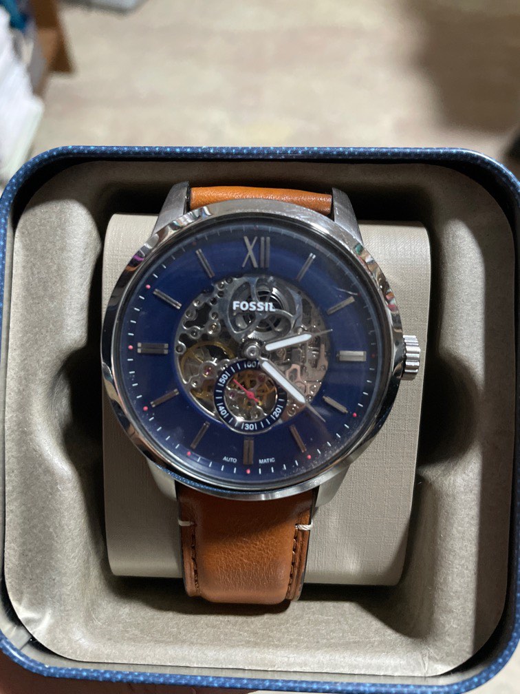 Fossil Townsman 48mm Automatic Watch, Luxury, Watches on Carousell