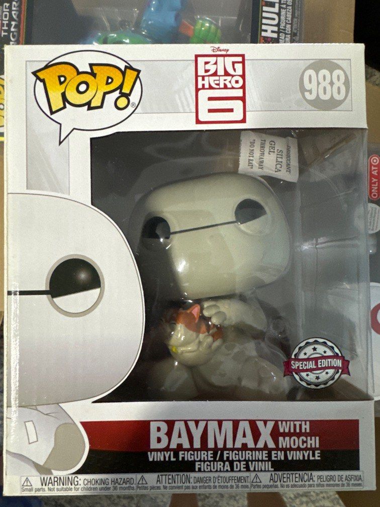 Funko POP! - Baymax with Mochi 6 inch, Hobbies & Toys, Toys & Games on ...