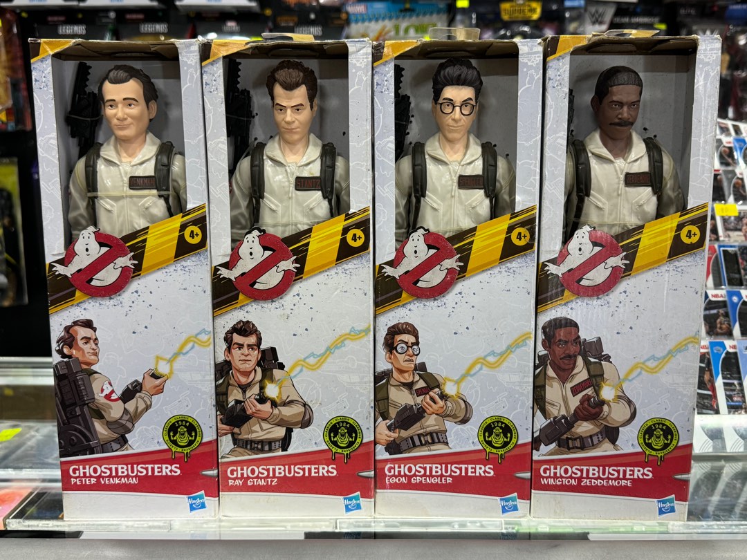 GHOSTBUSTERS 12"Figures Set Of 4, Hobbies & Toys, Toys & Games on Carousell
