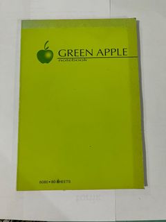 green apple notebook - View all green apple notebook ads in Carousell ...