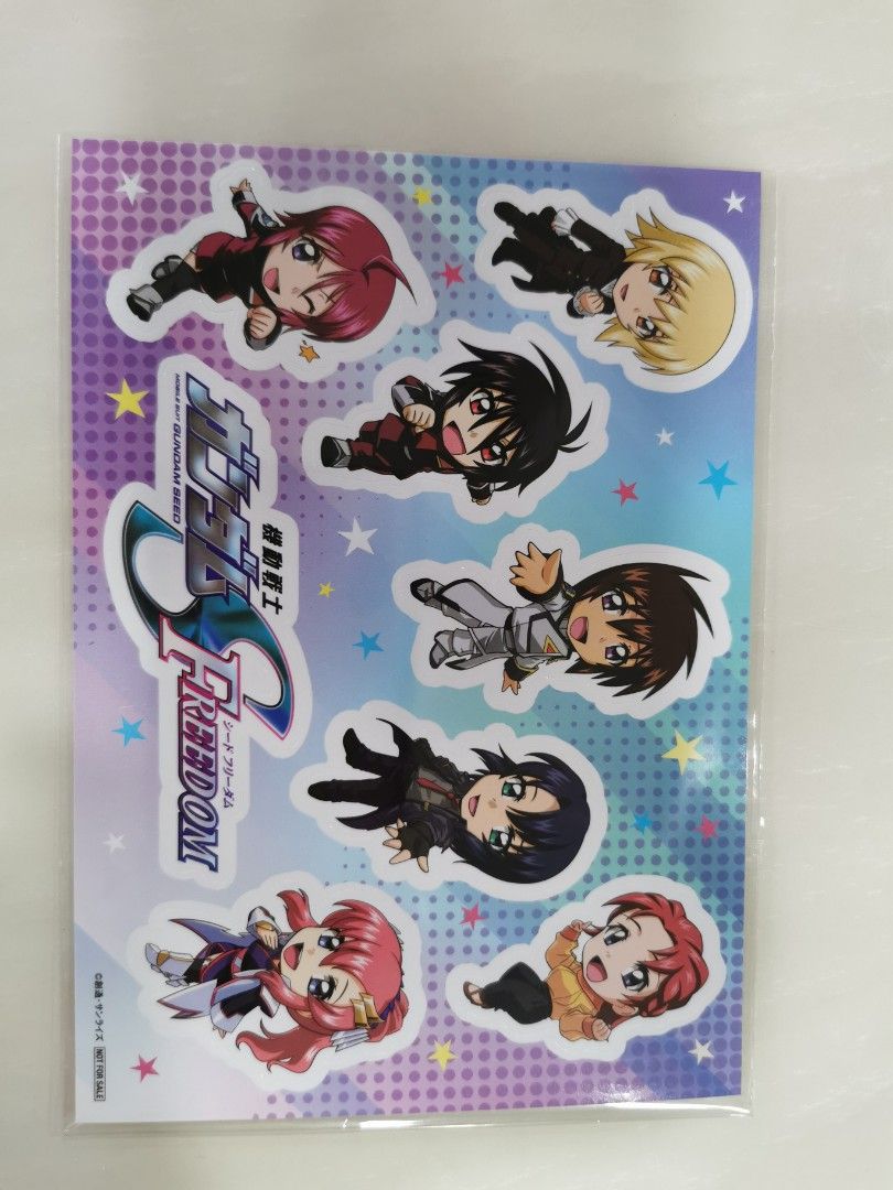 Gundam Seed Freedom Fan Screening Merchandise, Hobbies & Toys ...
