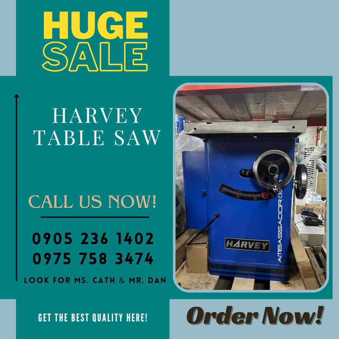 Harvey table saw, Commercial & Industrial, Industrial Equipment on ...