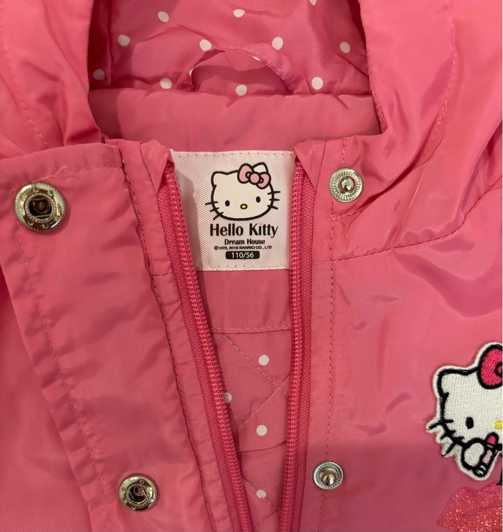 Hello Kitty Jacket, Babies & Kids, Babies & Kids Fashion on Carousell