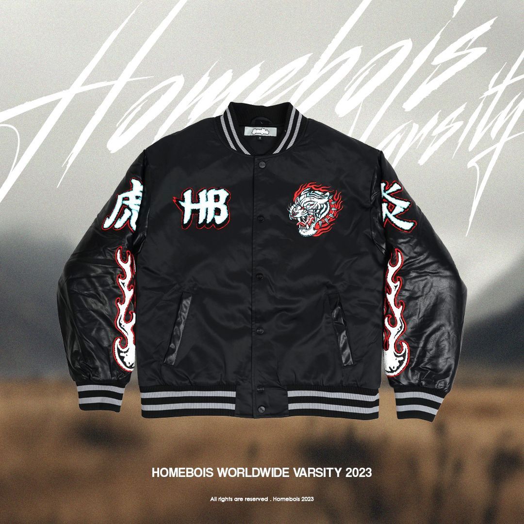 Homebois Varsity, Men's Fashion, Coats, Jackets and Outerwear on Carousell