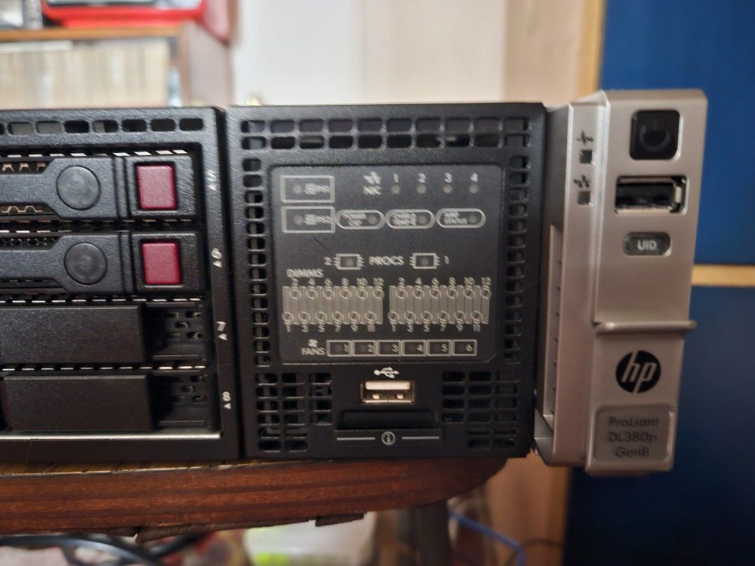 HP Proliant Dl380p Gen8 server, Computers & Tech, Office & Business ...