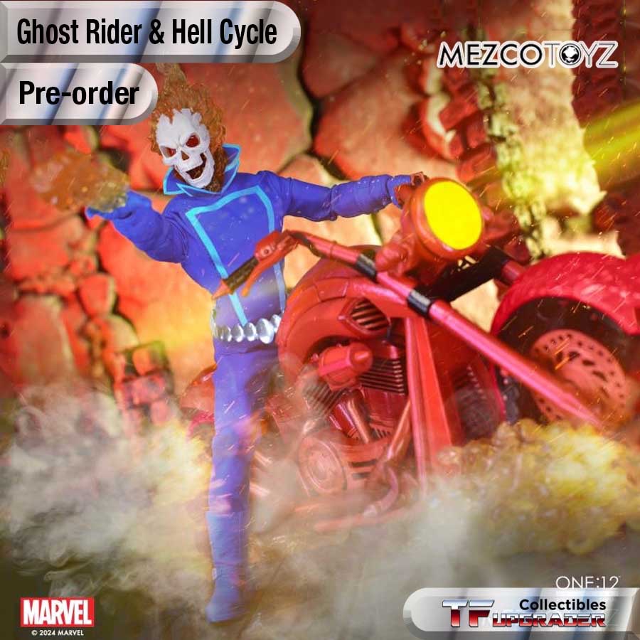 [Jun 2024] Mezco Toyz One:12 Collective Marvel's Ghost Rider & Hell ...