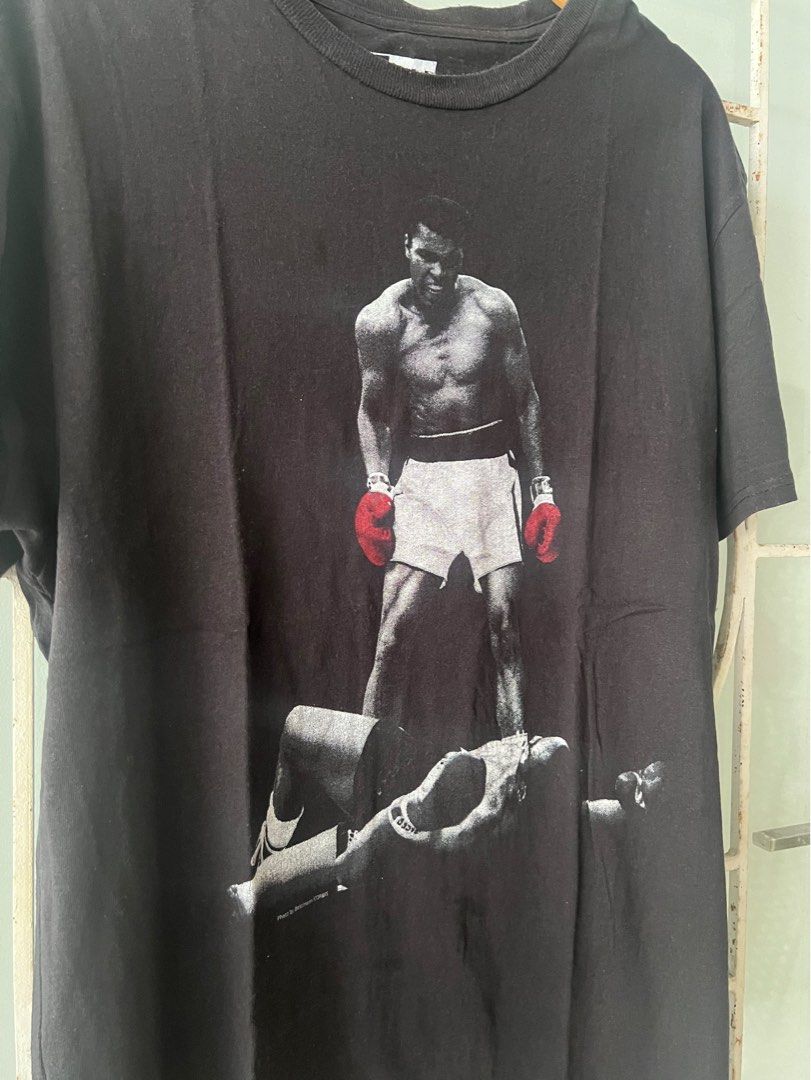 Kaos muhammad ali vintage boxing muhamad official, Fesyen Pria, Pakaian ...