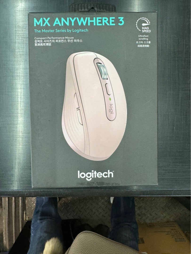 Logitech 羅技 MX ANYWHERE 3 無線精巧藍牙高效滑鼠, 電腦及科技產品, 電腦周邊產品, 電腦滑鼠及相關產品在旋轉拍賣