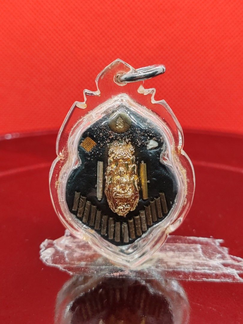 Lp Jued Samkasat Phra Pidta Riding Phra Rahu with 18 takruds 2559 ...