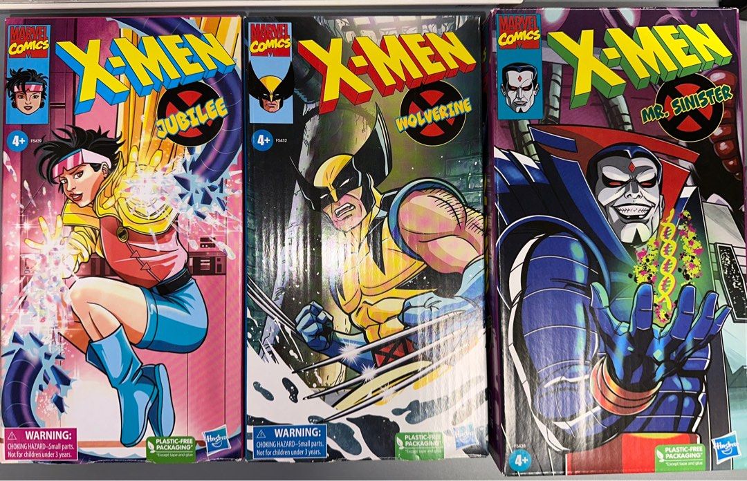 Marvel legends VHS X men, 興趣及遊戲, 玩具 & 遊戲類 - Carousell