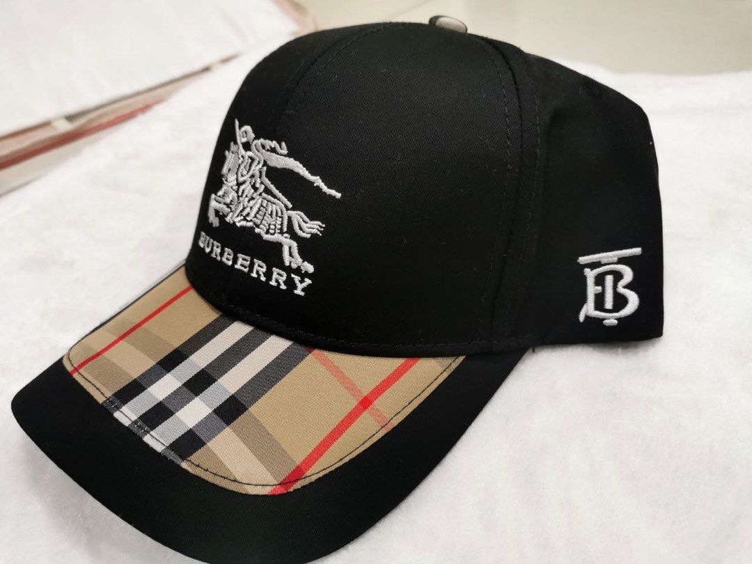 Men & Women Cap(Single Burberry), Men's Fashion, Watches & Accessories ...