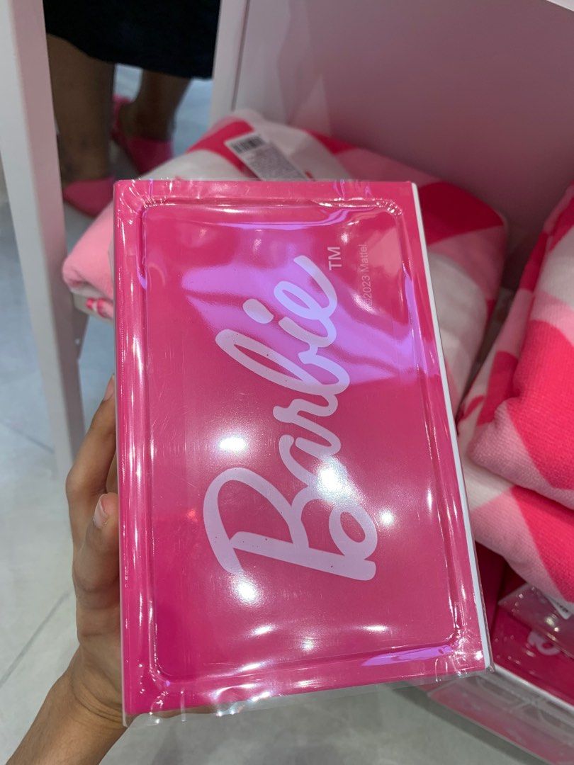 Miniso Barbie Pink Mini Small Drawer Storage, Furniture & Home Living ...