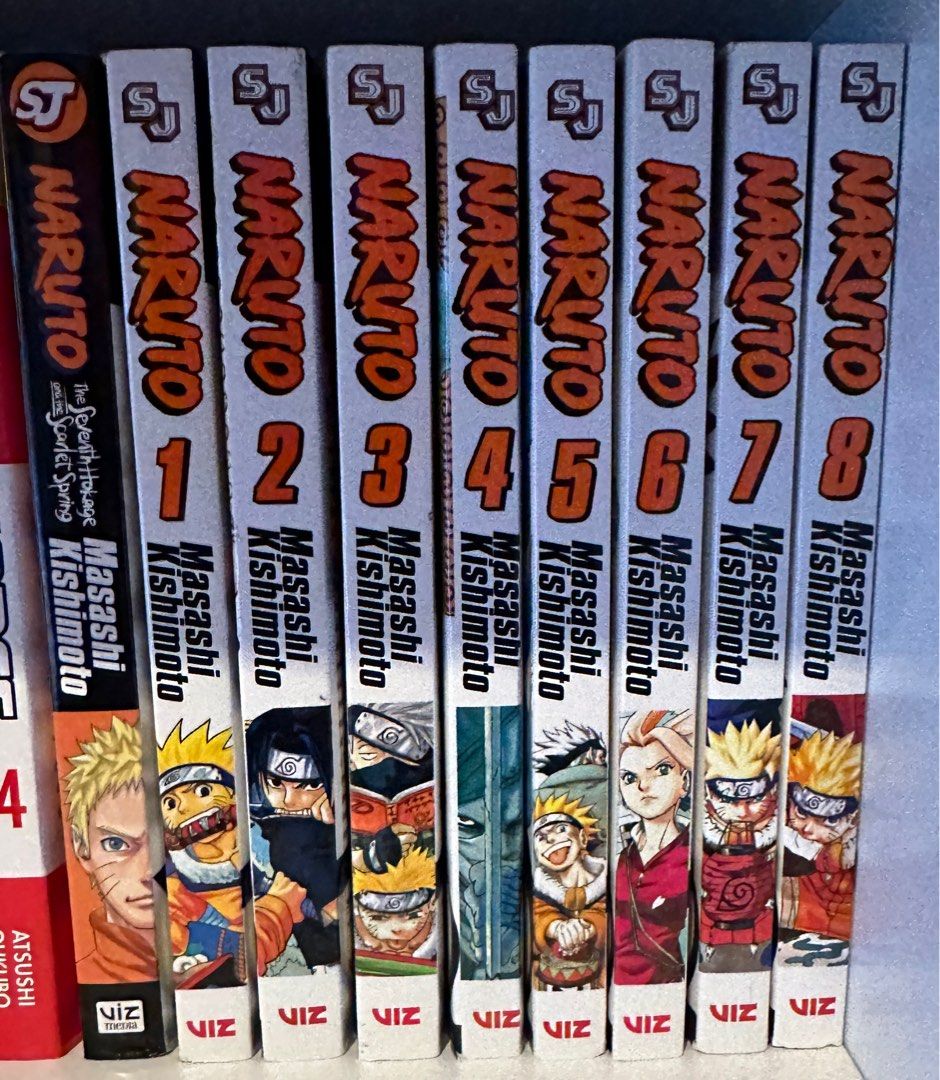 Naruto manga (vol 1-27), Hobbies & Toys, Books & Magazines, Comics & Manga on Carousell