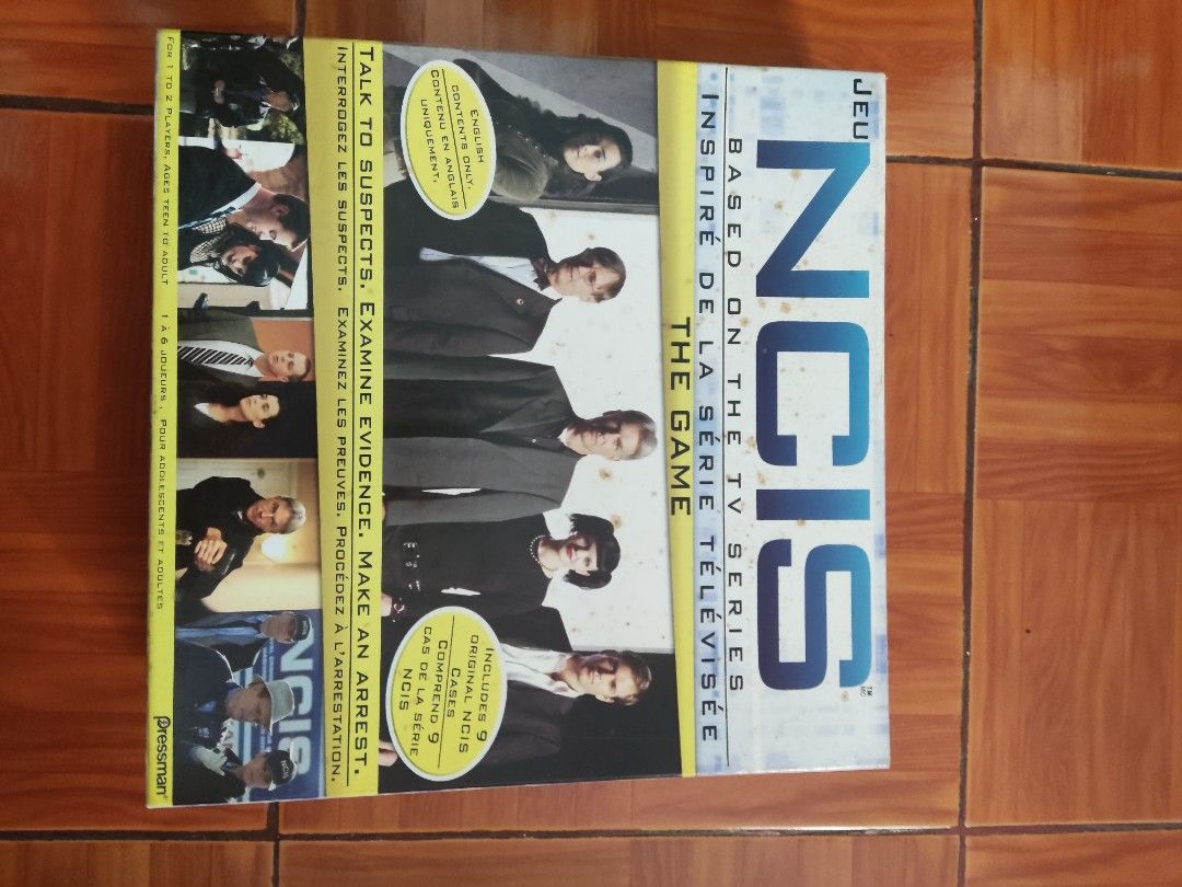 NCIS Board Game, Hobbies & Toys, Toys & Games on Carousell