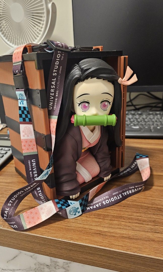 Nezuko popcorn case USJ, Hobbies & Toys, Toys & Games on Carousell