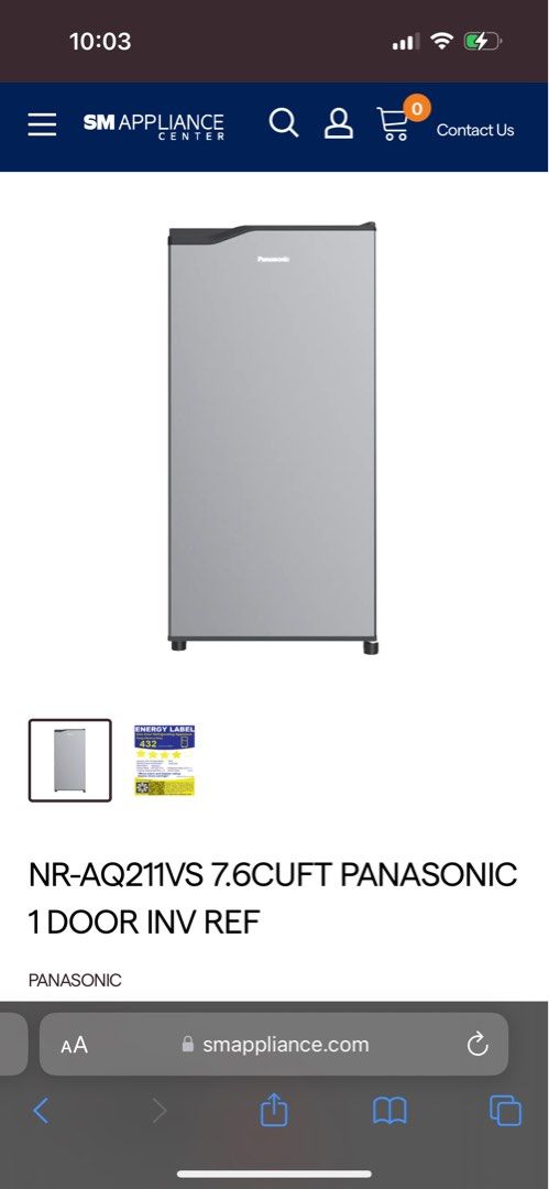 Panasonic Inverter, TV & Home Appliances, Kitchen Appliances ...