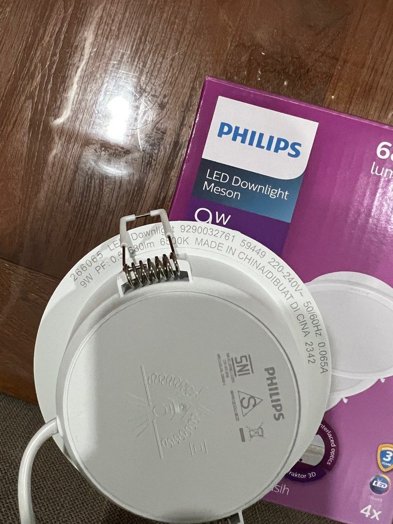 PHILIPS downlight Multipack isi 4 bh Meson 59449 - LED Downlight 9W 4 ...