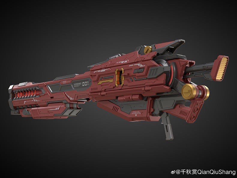 Hi Nu / Nu Hyper Mega Bazooka (Metal Build Style) with LED Gundam ...