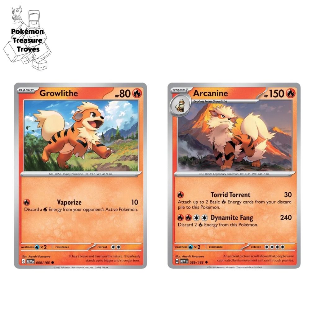 arcanine evolution chart