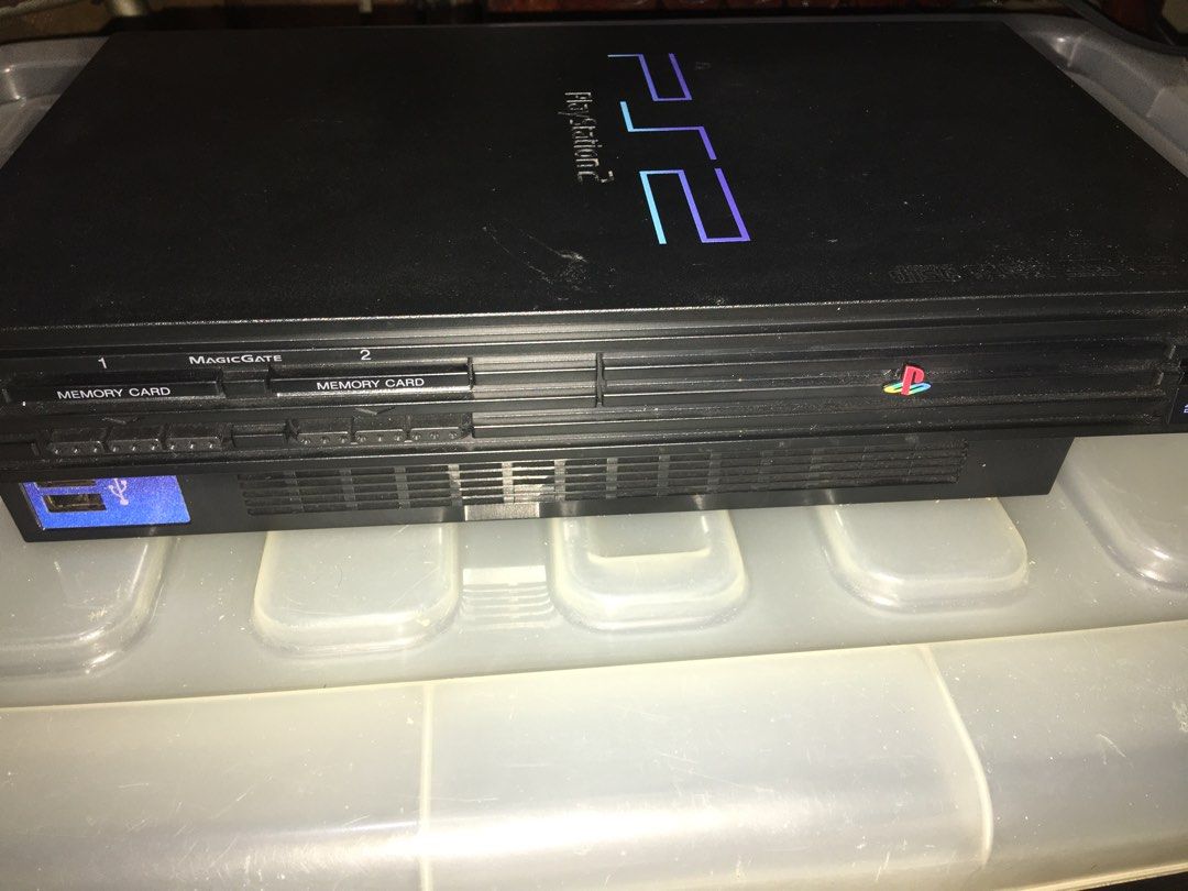 PS2 Playstation 2 unit, Video Gaming, Video Game Consoles, PlayStation ...