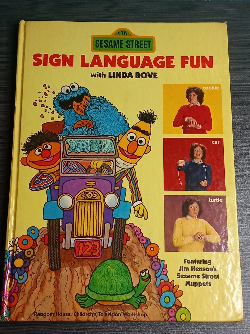 Sesame Street Sign Language Fun with Linda Bove, Hobbies & Toys, Books ...