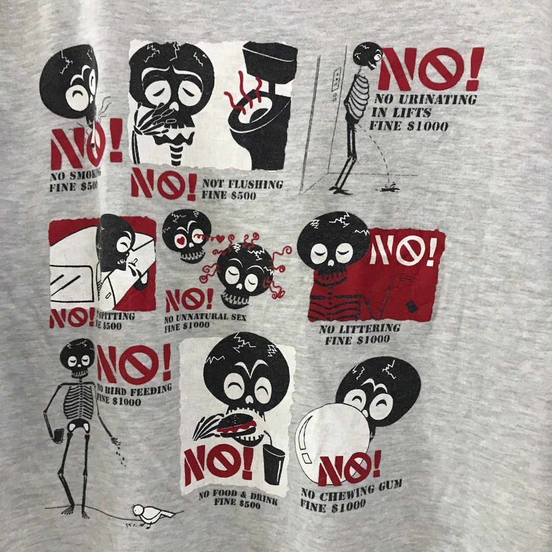 Singapore is a FINE city, Men's Fashion, Tops & Sets, Tshirts & Polo ...