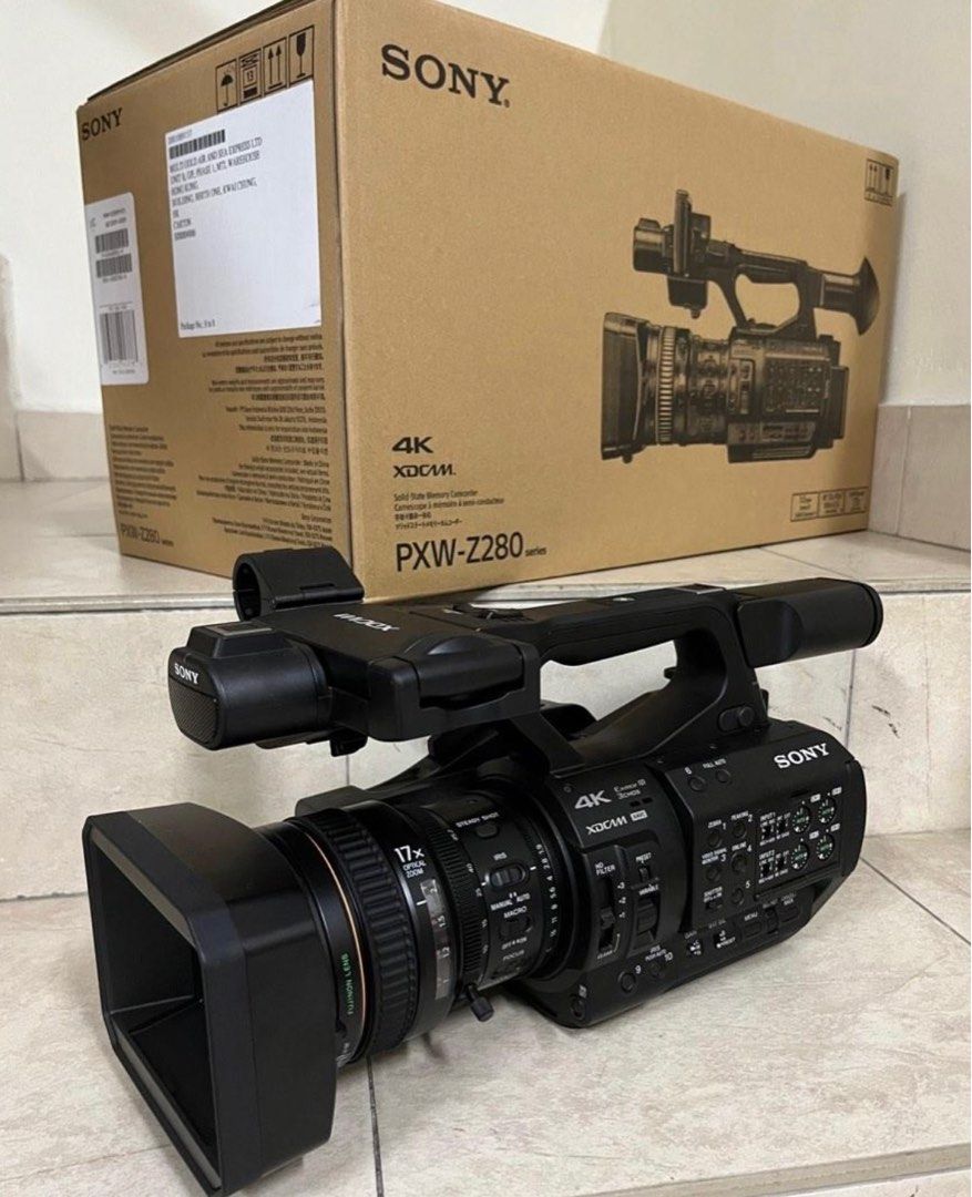 Sony PXW-Z280 4K 3-CMOS 1/2”, Photography, Video Cameras on Carousell