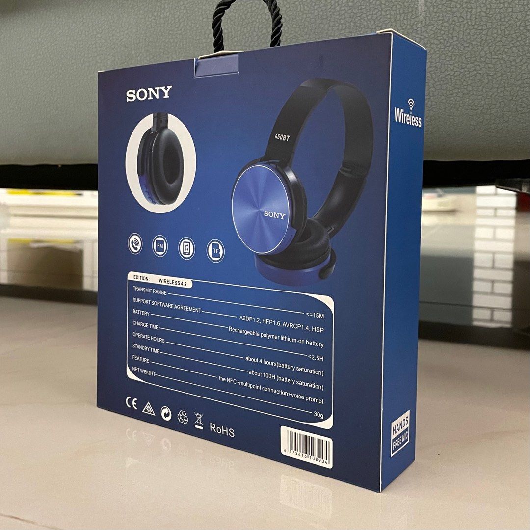 Sony Wireless Stereo Headset 450BT, Audio, Headphones & Headsets on ...