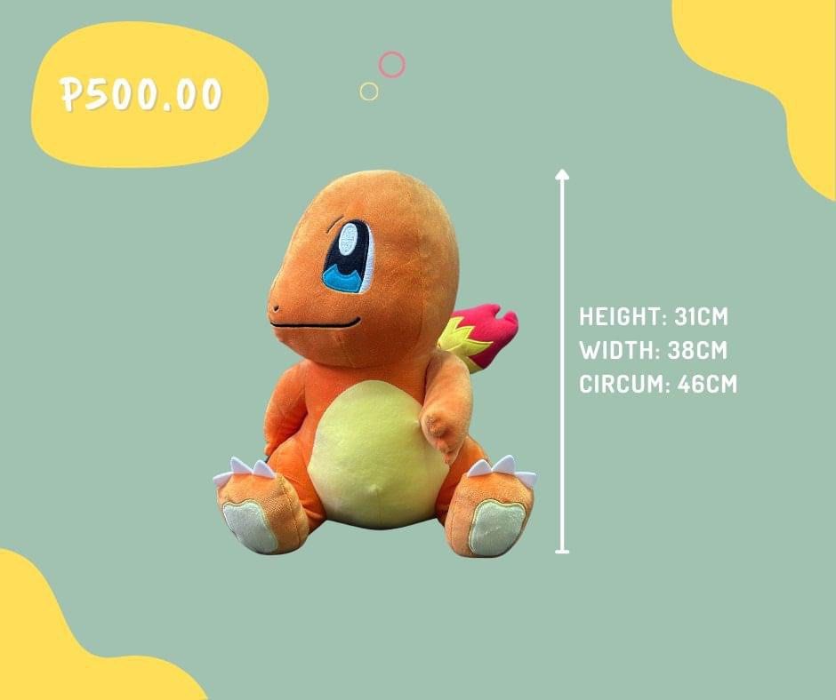 Stuff Toys - Pikachu, Meowth, Squirtle, Charmander (Pokemon), Hobbies ...