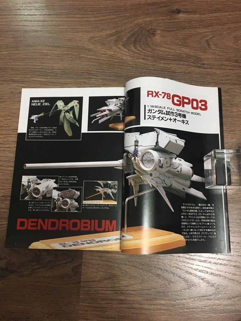 Super MJ Mobile Suit Gundam Model 造型資料集 模型書, 興趣及遊戲, 書本 & 文具, 雜誌 - Carousell