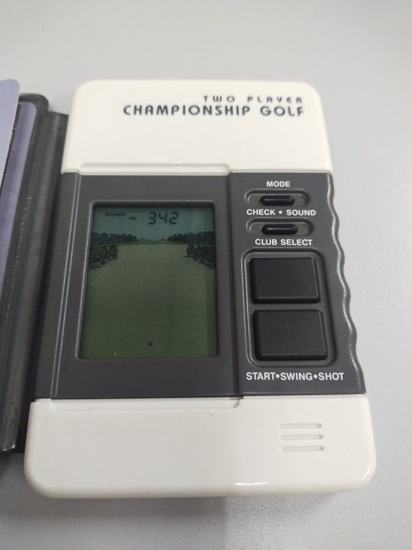 Tandy LCD Computerized Hand Held Golf Game 2 Player, Hobbies & Toys ...
