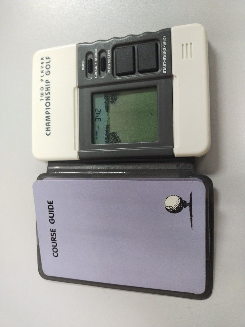 Tandy LCD Computerized Hand Held Golf Game 2 Player, Hobbies & Toys ...