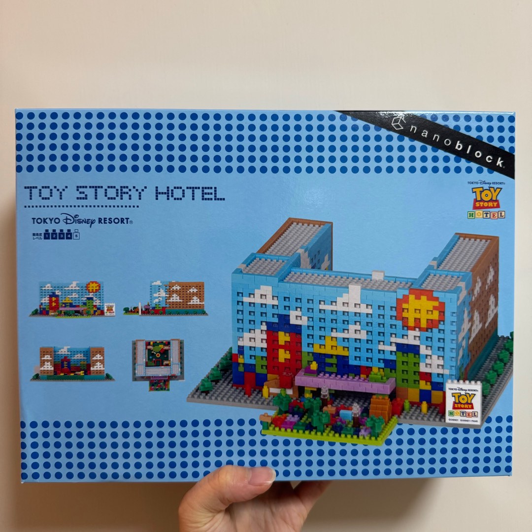 全新Toy Story Hotel Nanoblock (Tokyo Disney Resort Nanoblock)東京迪士尼, 興趣及遊戲 ...