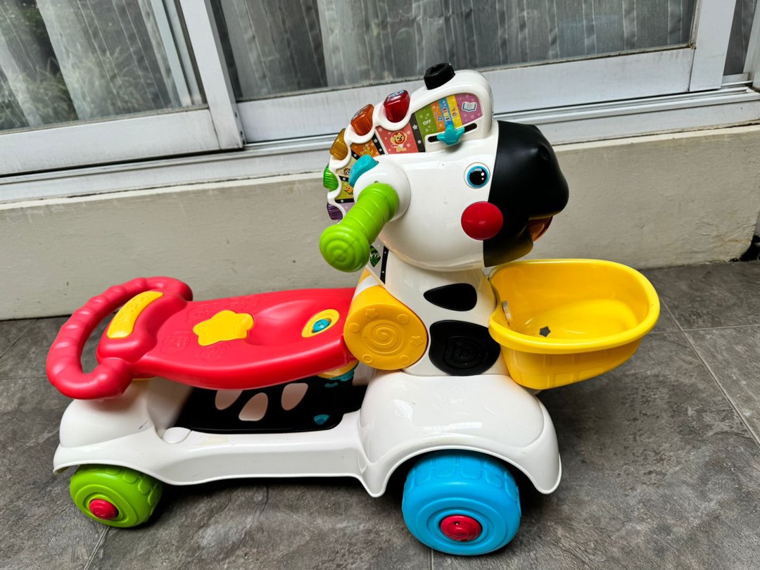 VTech 3-in-1 Zebra Scooter, Bayi & Anak, Mainan & Baby Walker di Carousell